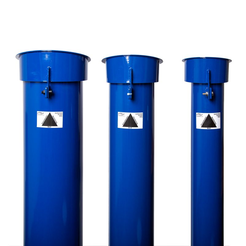 Standpipe Covers - Blue Steel Series | FieldTech Solutions